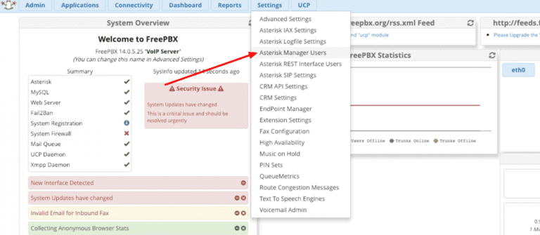 How To Create FreePBX Dashboard In 10 Minutes - PBXDom
